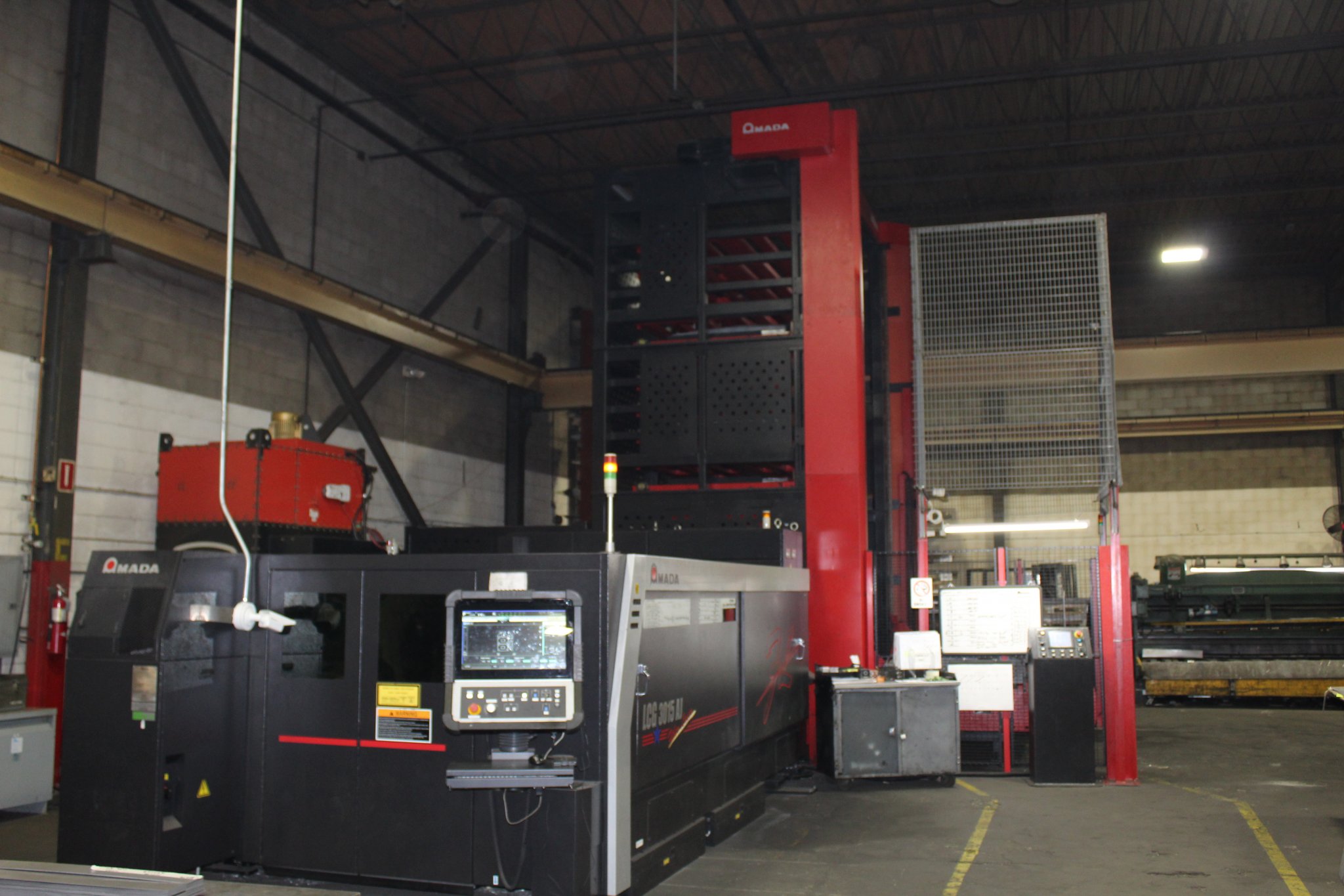 Moreng Metal Products Procures a New Amada LCG 3015 AJ Fiber Laser and ...